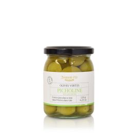 Picholine green olives in brine 120g | Maison Bremond 1830