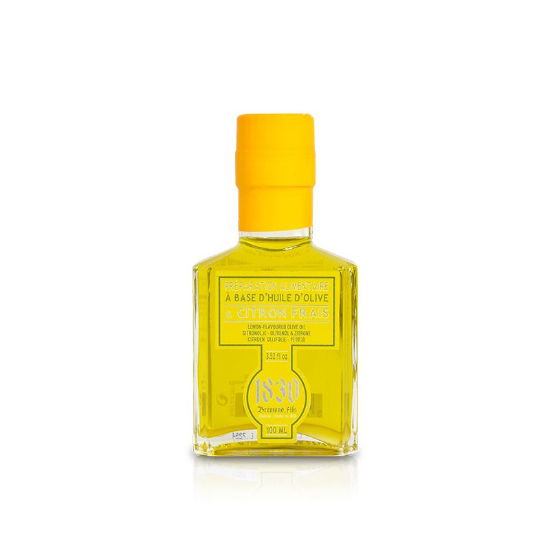 Fresh Lemon Flavoured Olive Oil 100ml | Maison Bremond 1830