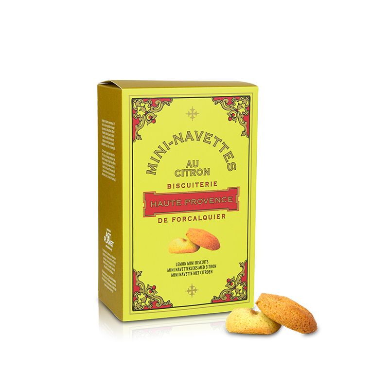 Mini navettes de Provence au citron
